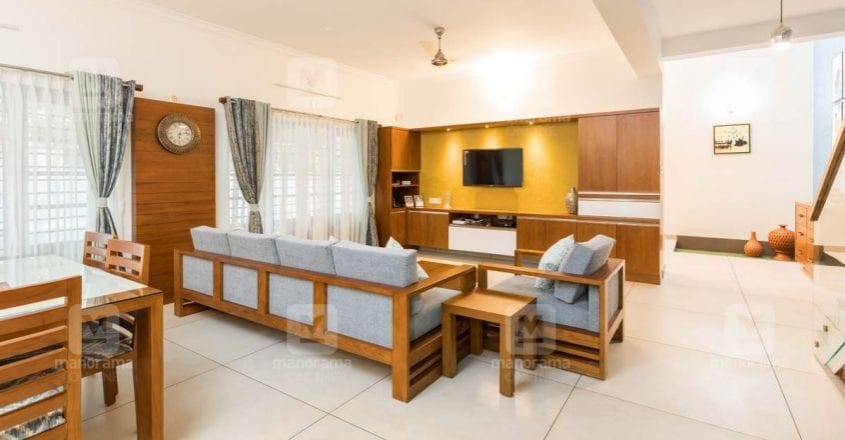 Elegant exteriors, cool interiors make this Aluva house special ...