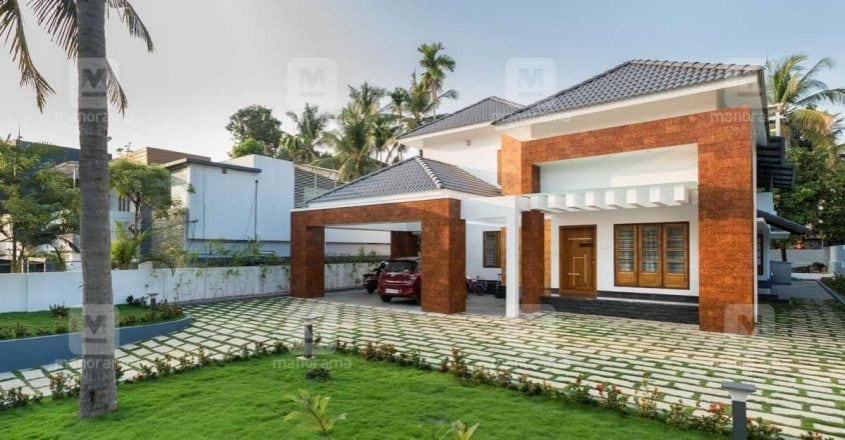 Elegant exteriors, cool interiors make this Aluva house special ...