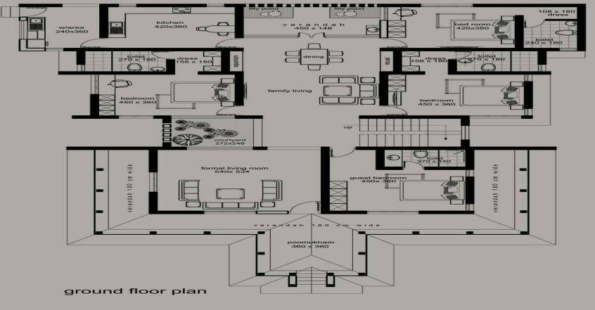 Tradition joins hands with modernity in this grand Kumbanad mansion ...