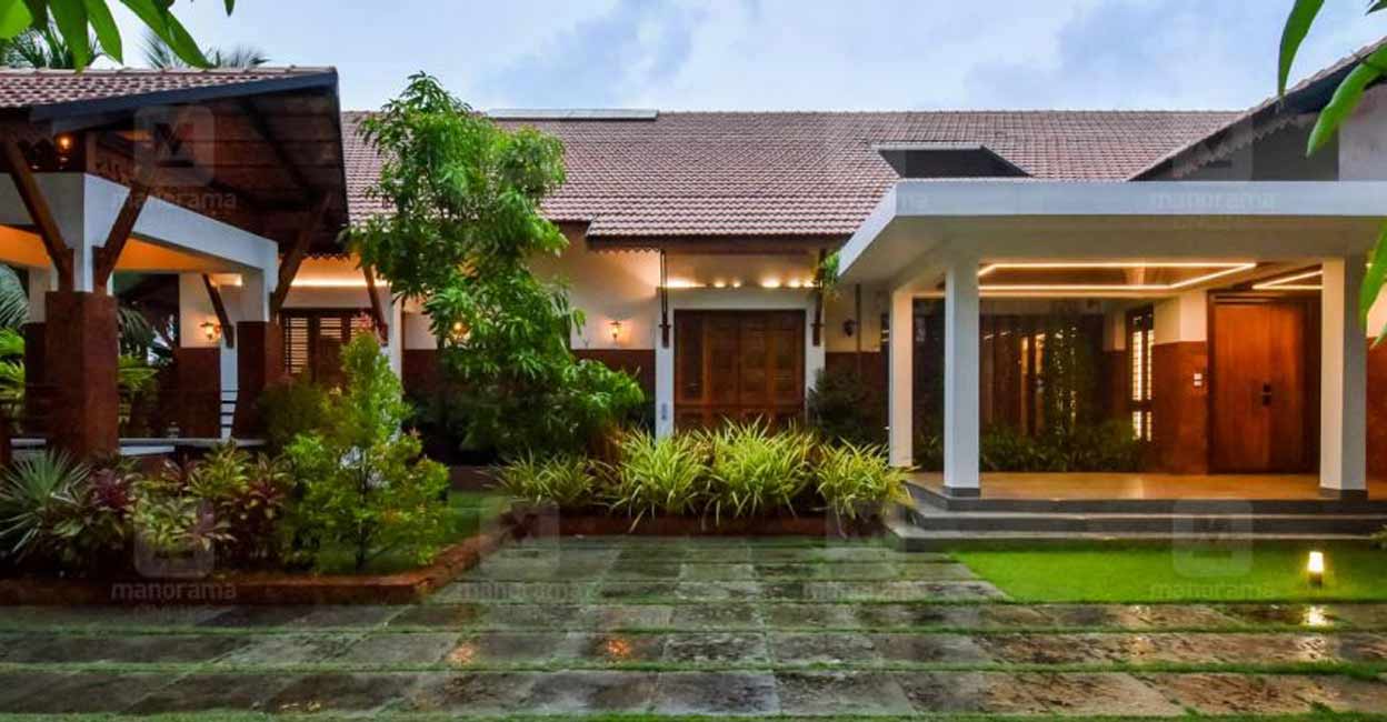 Award winning Thrithala house perfectly suits the tropical weather of ...