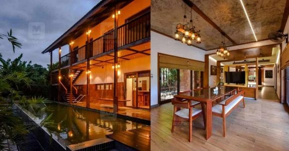 Award winning Thrithala house perfectly suits the tropical weather of ...