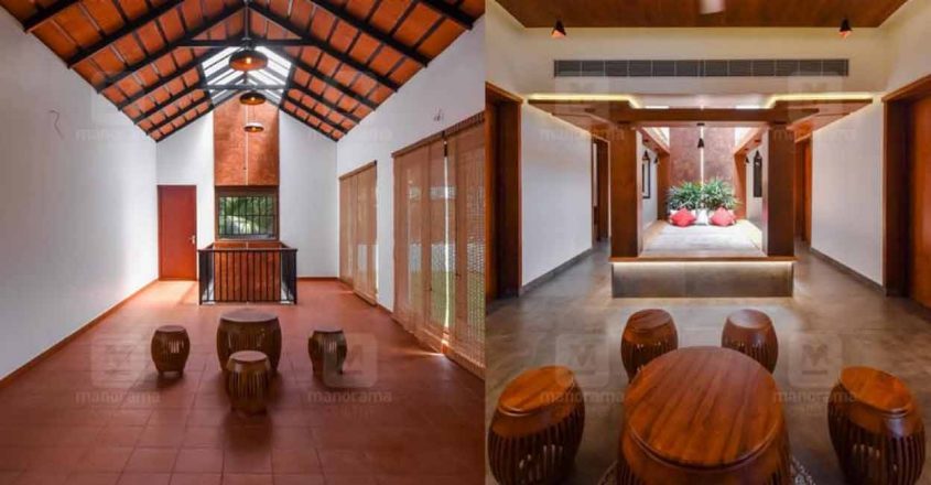 Award winning Thrithala house perfectly suits the tropical weather of ...