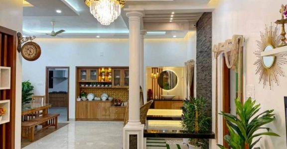 Mannanam house blends cascading landscape with elegance of home design ...