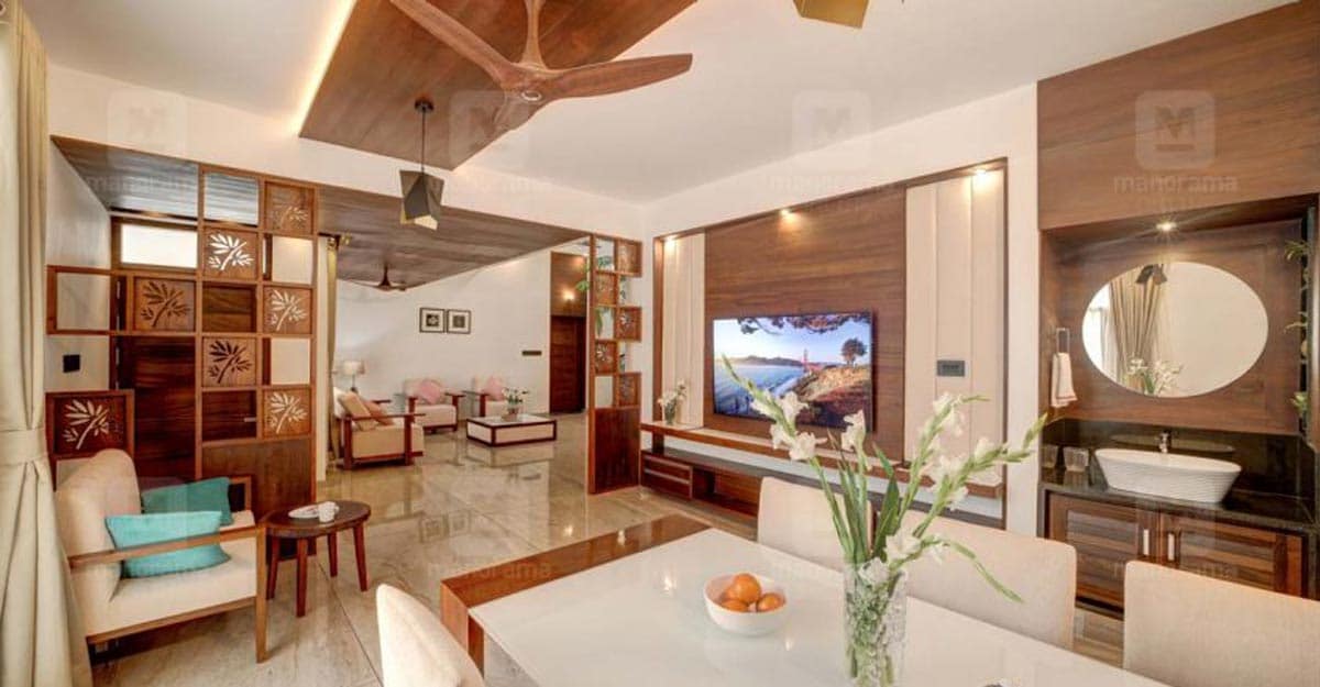Design bestows elegance to this contemporary Thiruvananthapuram house ...