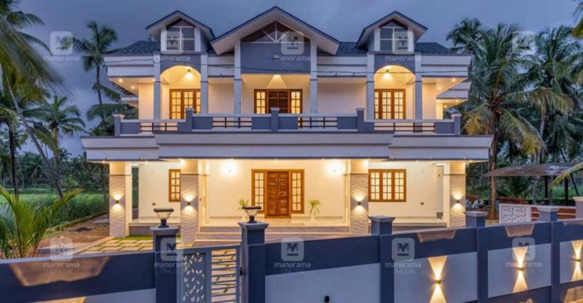 This spectacular Kasaragod mansion is built through WhatsApp ...