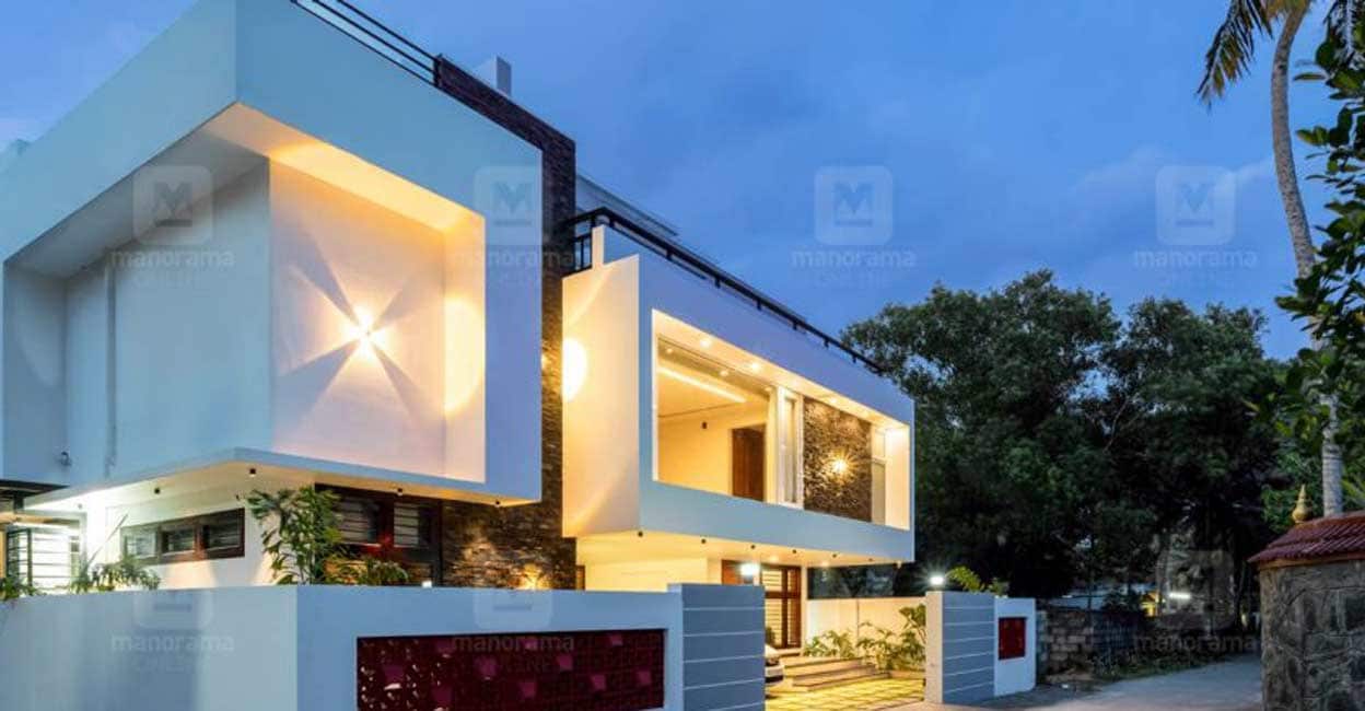 This Kazhakoottam house is an absolute stunner with modern amenities ...