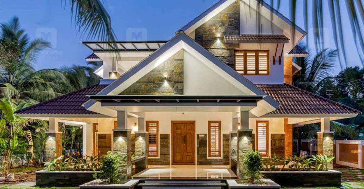 Impressive tropical designs grace this contemporary Edappal house ...