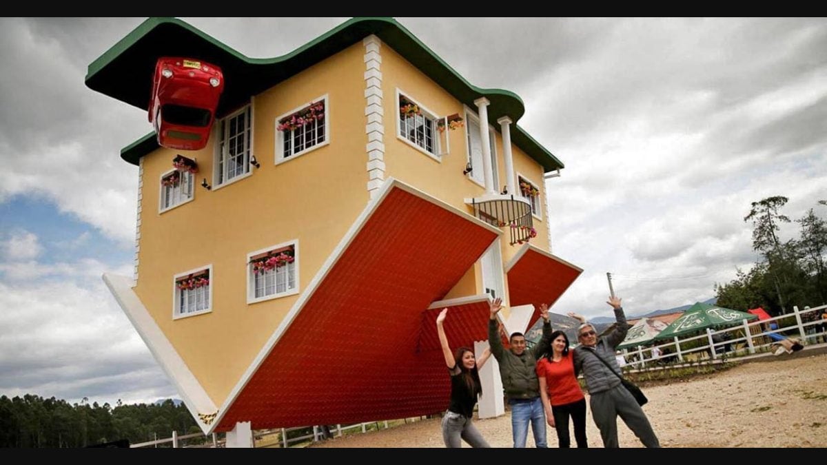 upside down house name