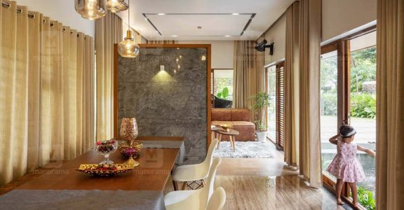This Perinthalmanna mansion is functional and classy