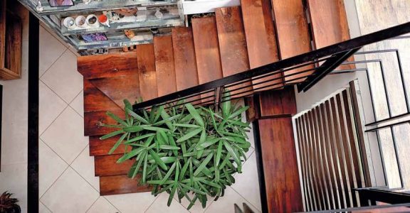 Simple and classy, this modern Vaduthala house in 5 cents is perfect