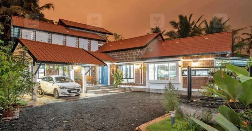 Unique design, splashy interiors make this Manjeri house amazing ...
