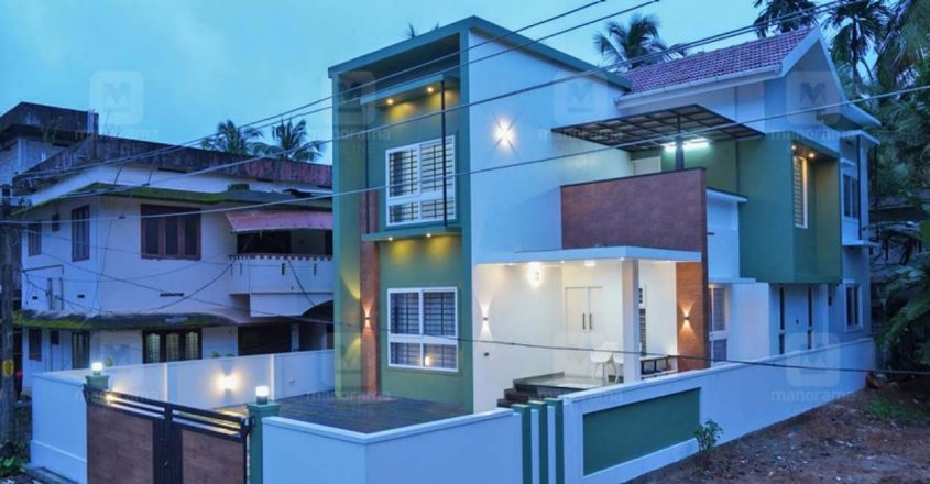 Designed to suit plot, this house in Feroke is a smart structure ...