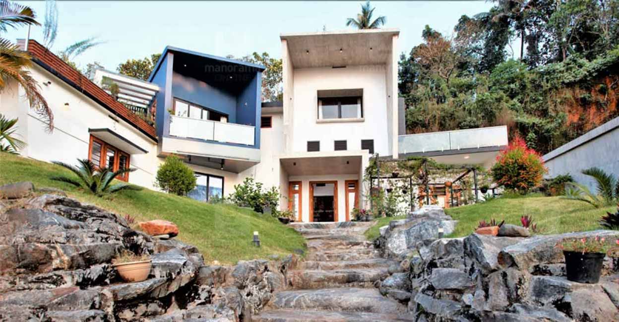 Architect’s own house in Thalassery wows visitors by its unique design ...
