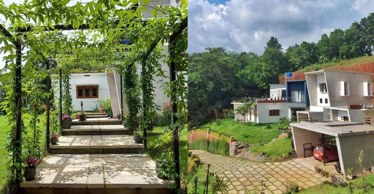 Architect’s own house in Thalassery wows visitors by its unique design ...