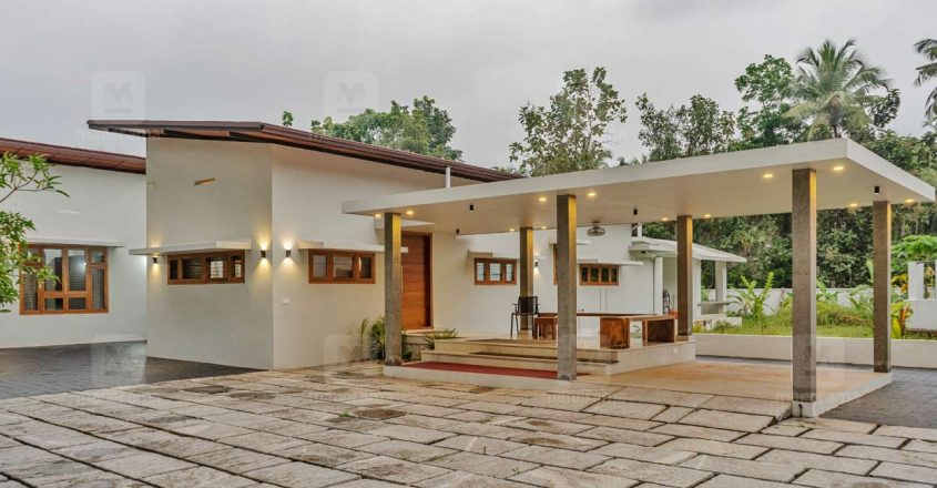 This H-shaped house in Kozhikode is unique on several counts ...