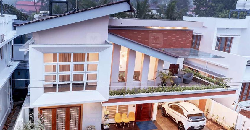 Luxury Muvattupuzha house on small plot has surprises galore inside ...