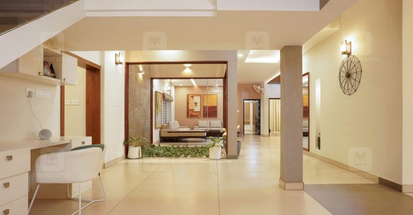 Spectacular interiors, lavish design are highlights of this Manjeri ...
