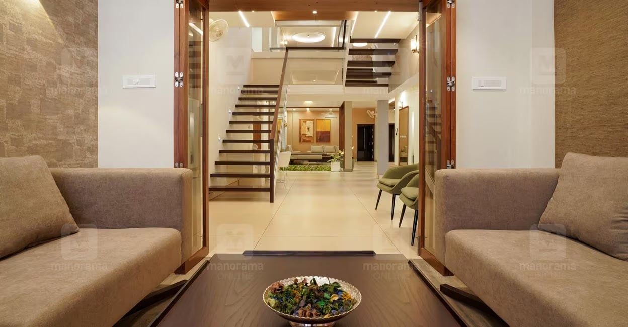 Spectacular interiors, lavish design are highlights of this Manjeri ...