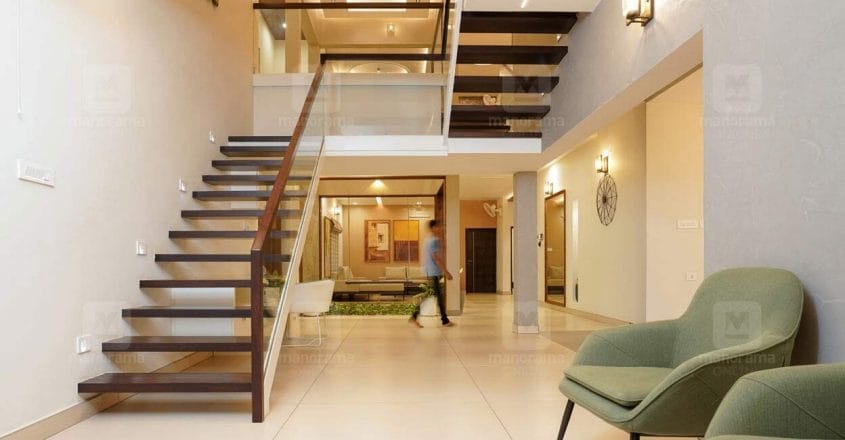 Spectacular interiors, lavish design are highlights of this Manjeri ...