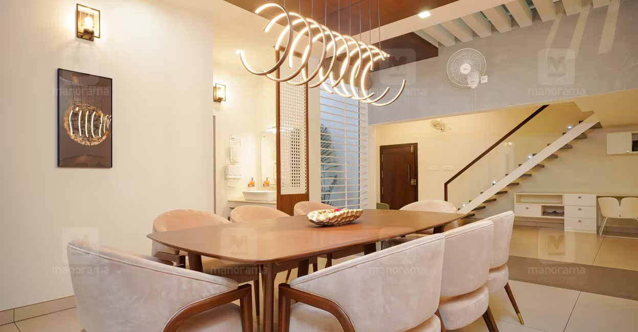 Spectacular interiors, lavish design are highlights of this Manjeri ...