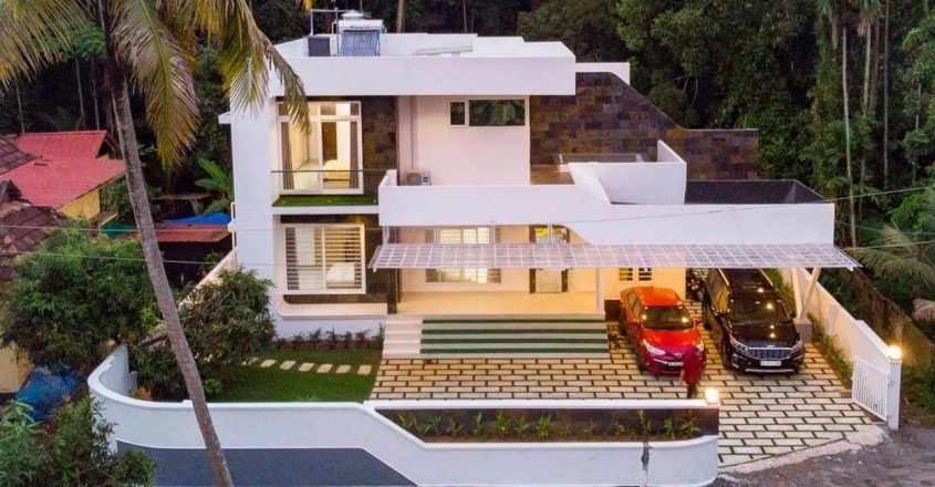 Chic and classy, the fluid design of this Kothad house is a treat for ...