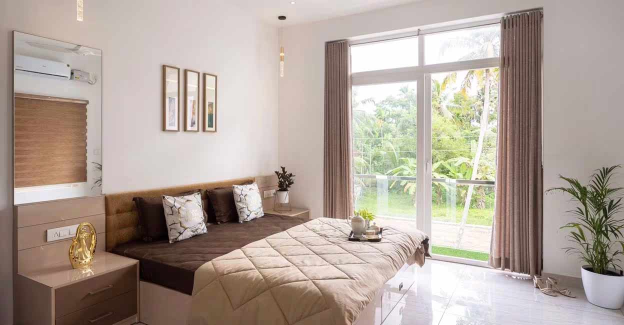 Chic and classy, the fluid design of this Kothad house is a treat for ...