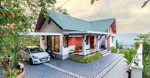 This cost effective house in Mallappuram stands out for its compact ...