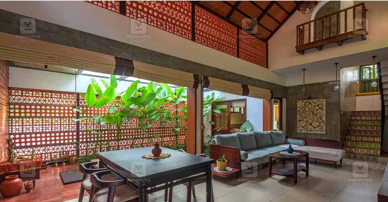 Classy and elegant; this viral house in Thrissur is a haven of greenery ...