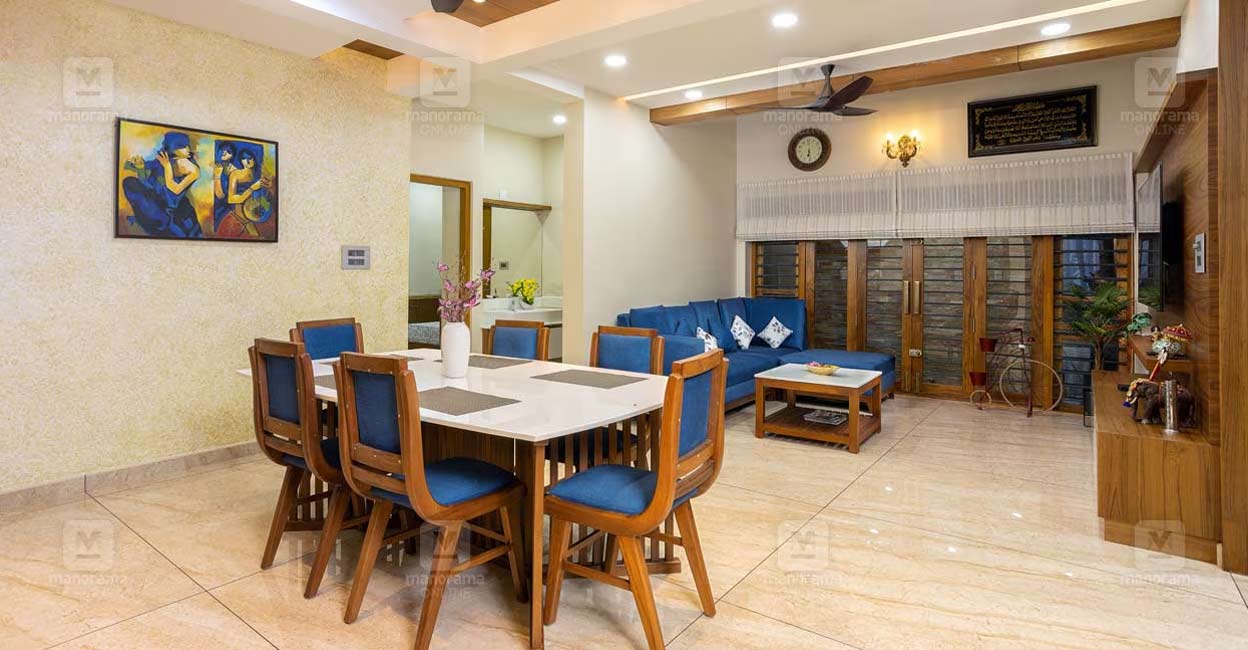 Exuberant interiors make this Kadavanthara home a classy dwelling ...