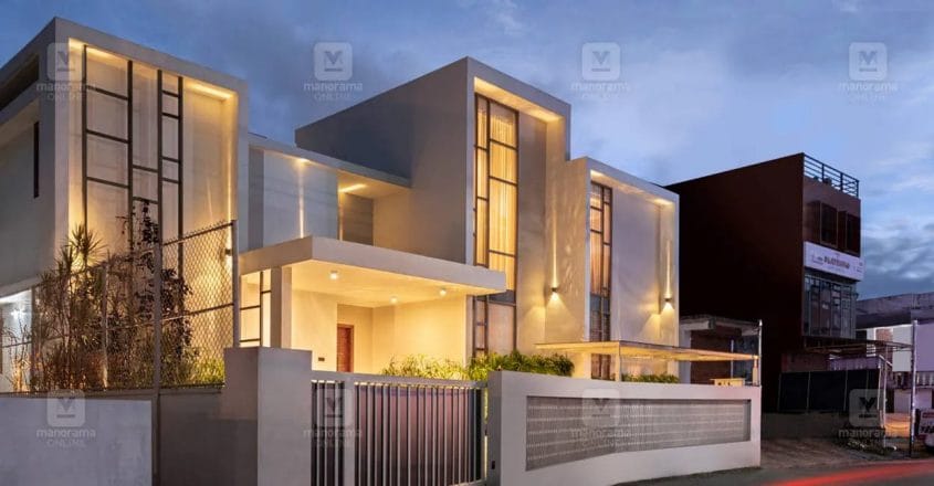 This contemporary house in Kaloor is a haven of tranquillity and charm ...