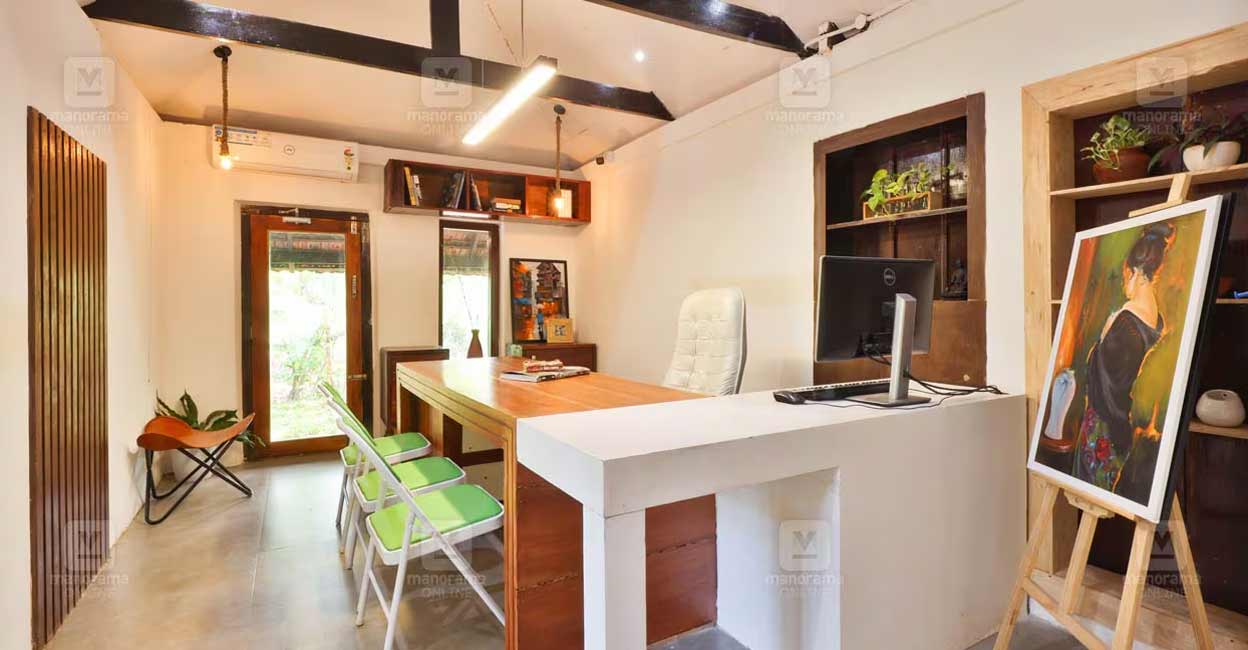When ancestral home in Kannur transformed into elegant office space ...