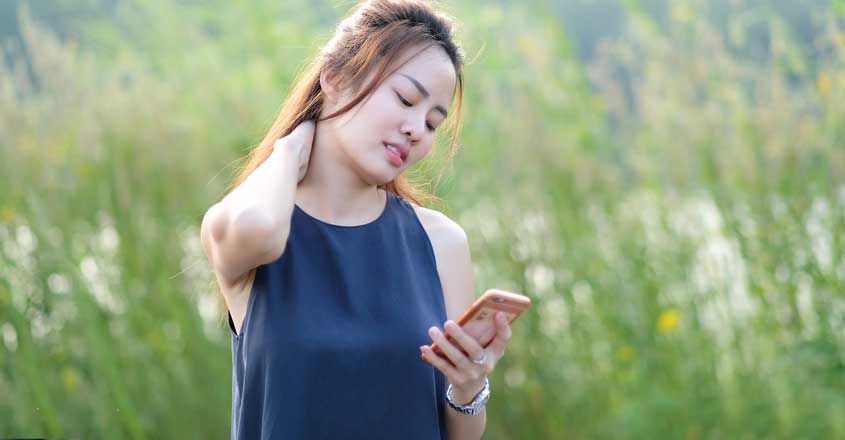Gadget-induced 'text neck syndrome' and how to cure it | Lifestyle ...