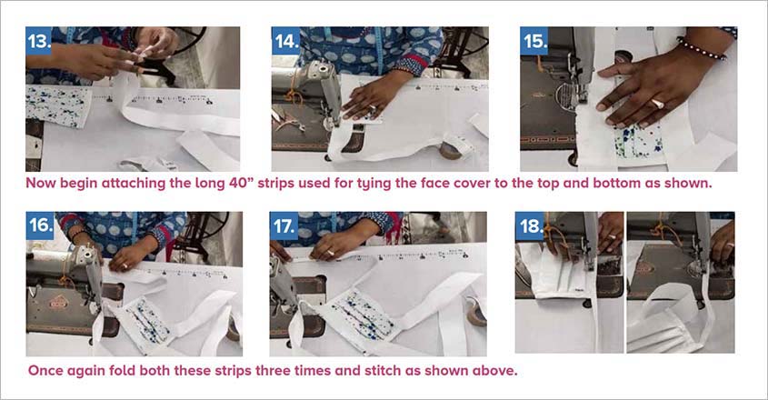 Step-by-step guide to make face mask at home | India News | English ...