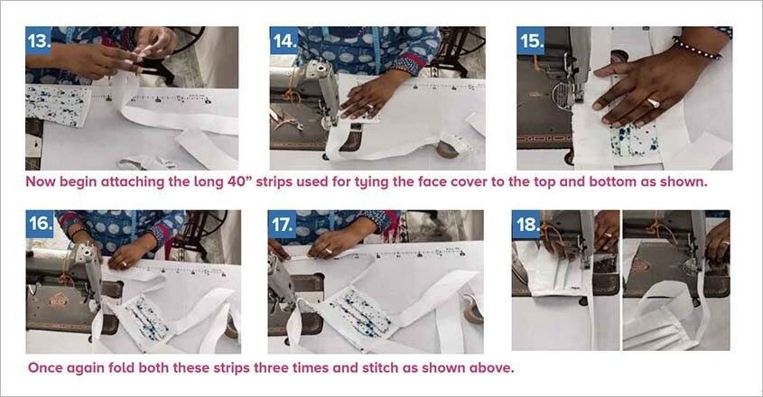 Step-by-step guide to make face mask at home | India News | English ...