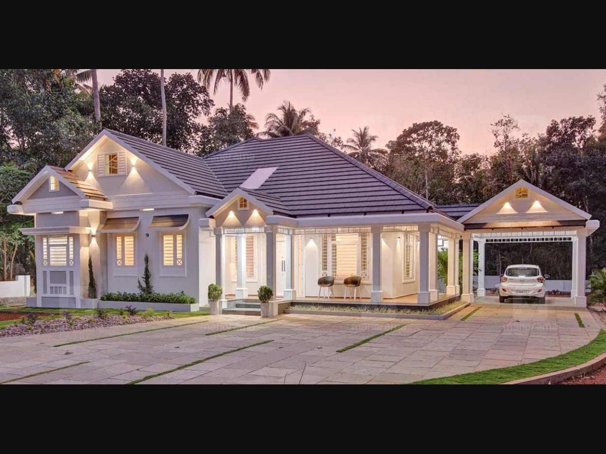 White Colonial Style Homes Single Home Exteriors 2 Story White