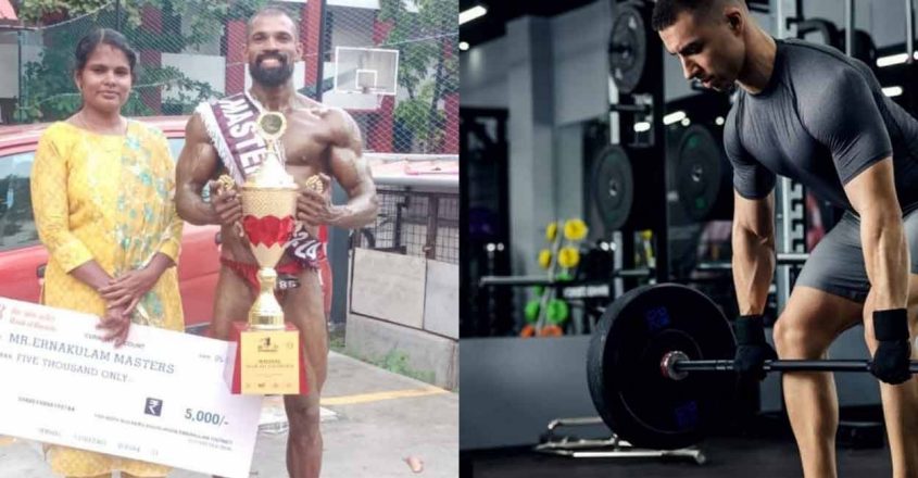 From bar to gym, his wife shows the way for this Kerala bodybuilder | Health | Onmanorama