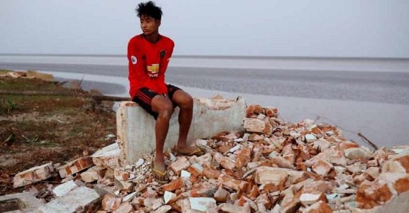 Myanmar's villages in front line of climate change with rising sea ...