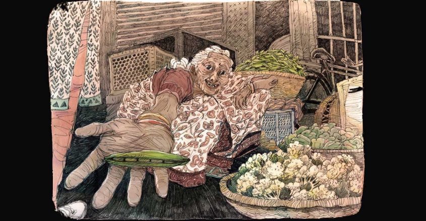 How illustrator Rajiv Eipe captured young minds with his fiesty Ammachi ...