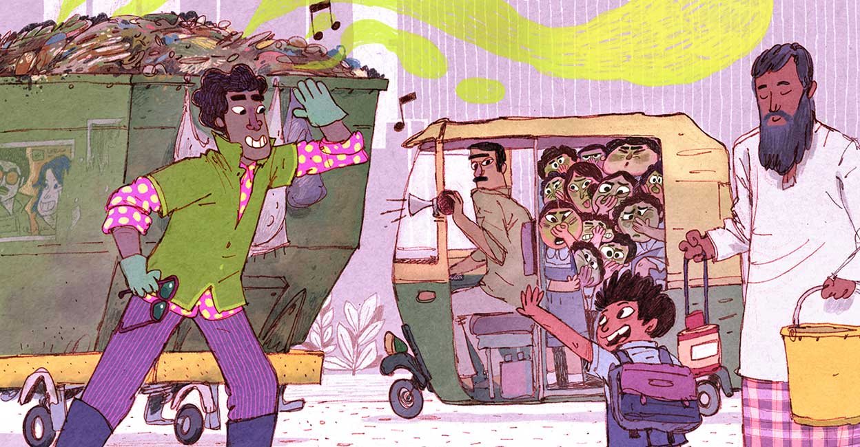 How illustrator Rajiv Eipe captured young minds with his fiesty Ammachi ...