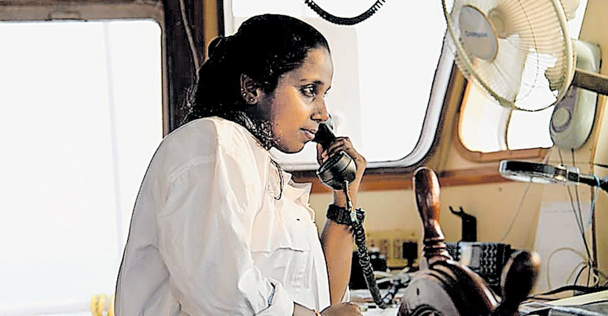 India’s first woman captain on a fishing research ship