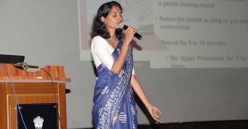 Striking the right pose: Anjana’s mindful journey from IT to yoga ...