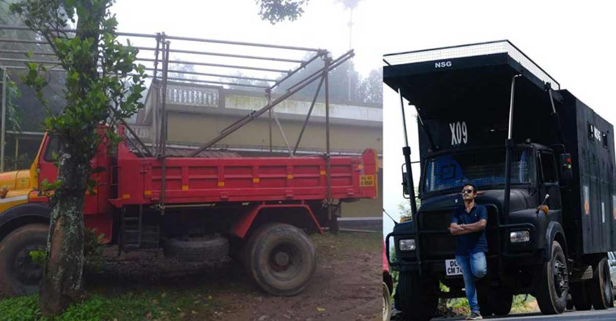 Local workshop converts a tipper into an armoured vehicle | Fast Track ...