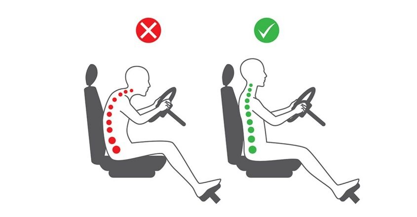 Tips to find the correct driving position