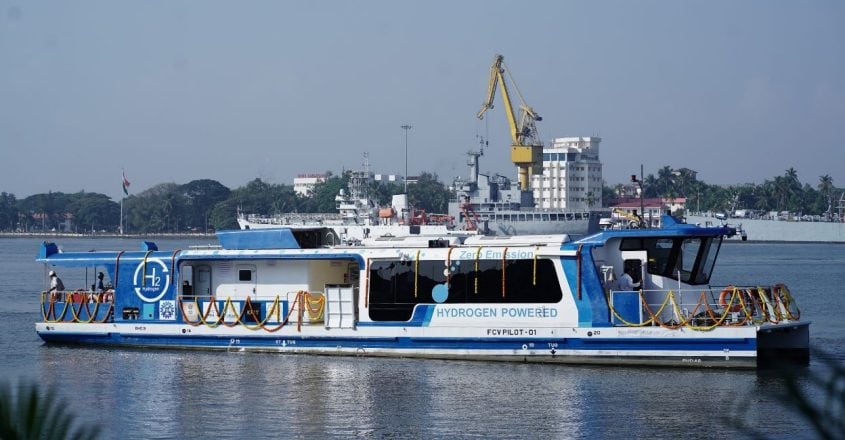 PM Modi launches India’s first hydrogen-powered ferry built at Cochin ...