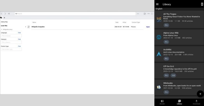 How to download Wikipedia using Kiwix for offline reading
