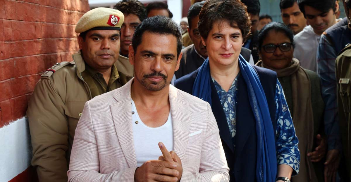 Income Tax sleuths record Robert Vadra's statement in Benami properties ...