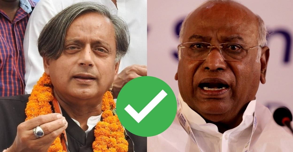 Cong prez polls: Voters can tick mark their choice instead of writing ...