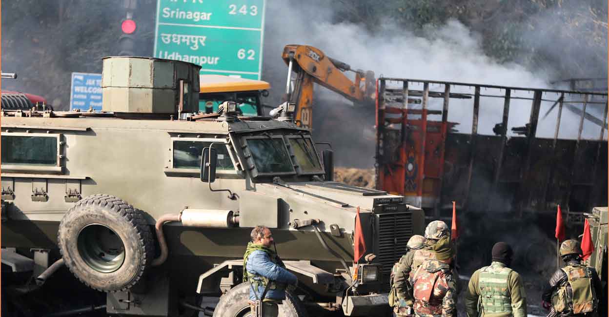 Four heavily-armed terrorists killed in 'chance encounter' in J&K ...