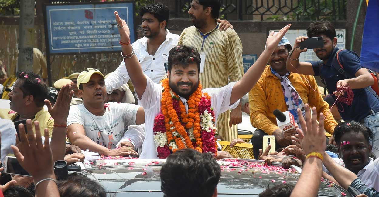 Bypolls: BJP bags four seats, AAP suffers jolt in Sangrur Bypolls: BJP bags four seats, AAP suffers jolt in Sangrur