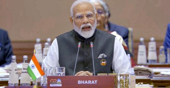 PM Modi identifies as leader of 'Bharat' at G20 Summit | India News ...